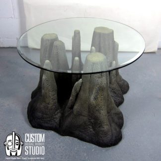 Stalagtable - Hand Made Faux Rock Coffee Table or Side Table - Regal Robot