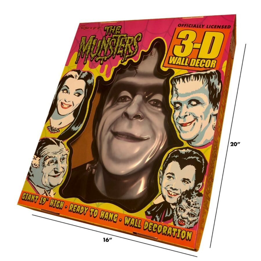 New Decor - THE MUNSTERS Wall Decor Masks by Retro-a-go-go! - Regal Robot