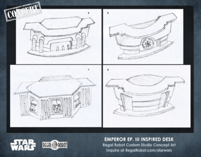 Spotlight Interview – Custom Star Wars™ Imperial-Themed Desk – Regal Robot